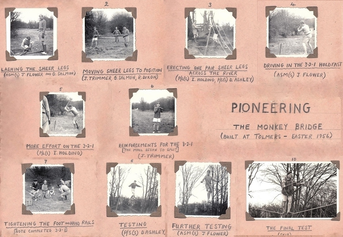 44 1956 Easter Pioneering | Barnet Scouts