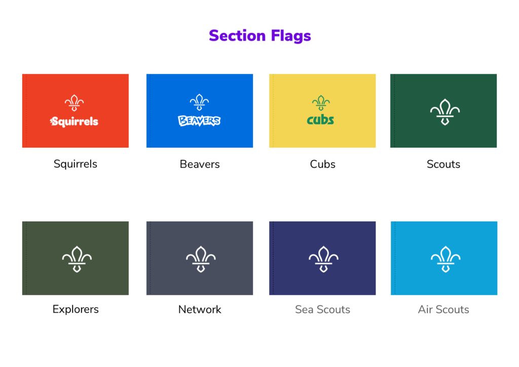 Scout Sheets - Section Flags (v. 2024) | Barnet Scouts